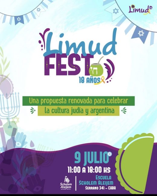 Llega el Limud Fest, una propuesta renovada para celebrar la cultura ...
