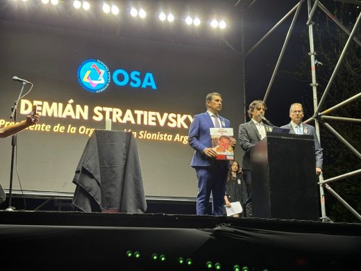Fuerte discurso del presidente de OSA, Demián Stratievsky: "Ni olvido ...